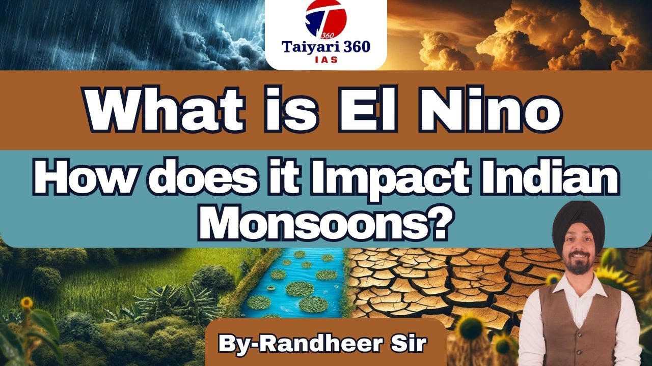 What Is El Nino How It Impacts Indian Monsoons Upsc Geography