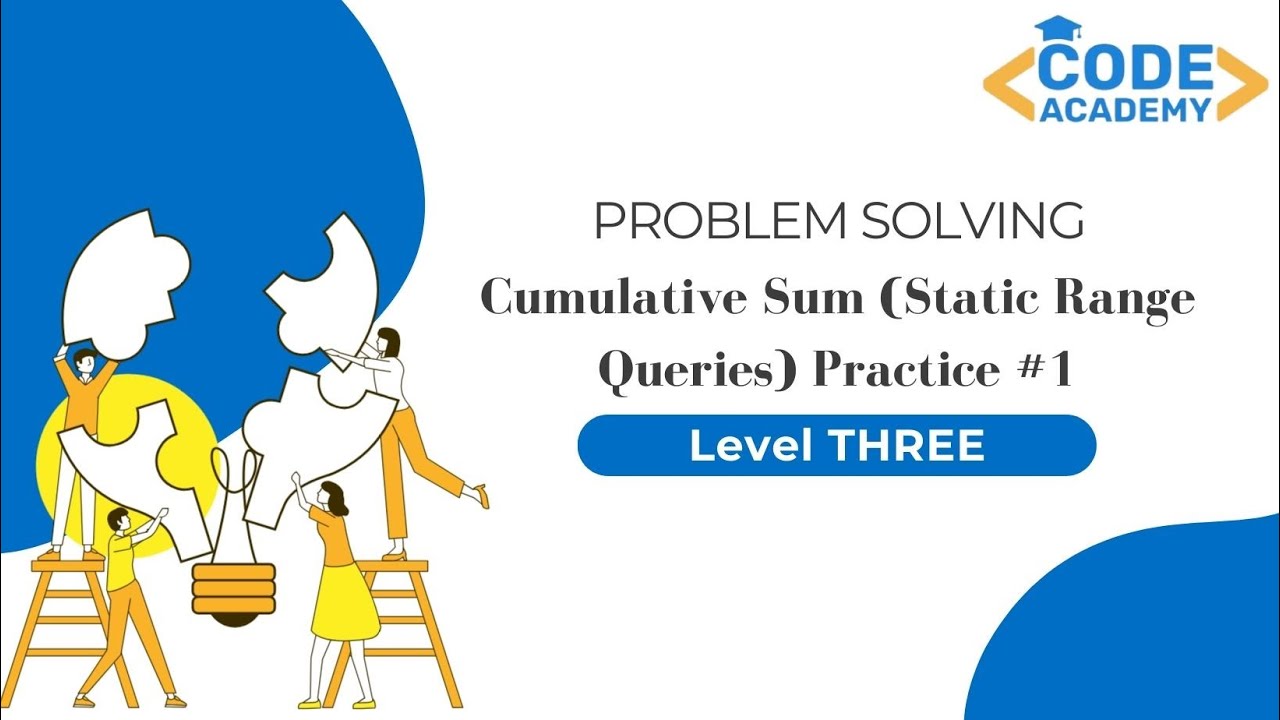 Cumulative Sum Static Range Queries Practice 1 Youtube