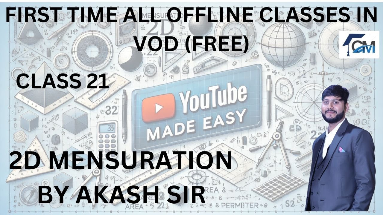 Mensuration Class 21 Youtube