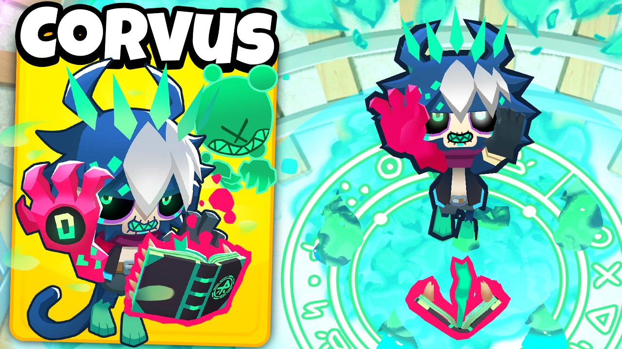 Corvus The Spell Caster Hero Is Op Update 40 Btd 6 Youtube