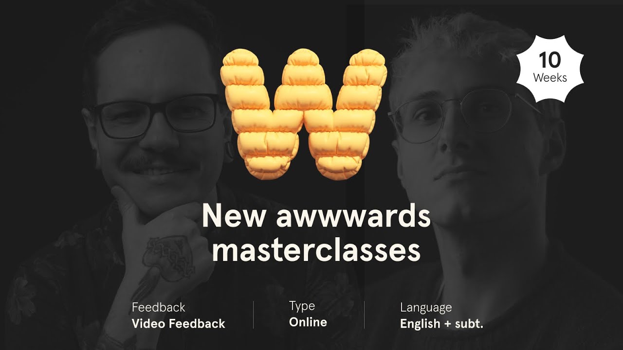 Introducing Awwwards Masterclasses Youtube