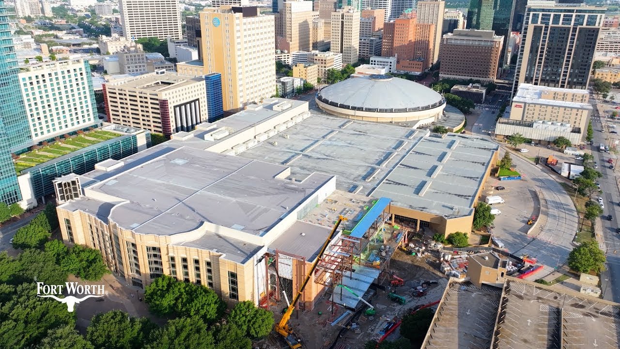 City Of Fort Worth Convention Center Phase 1 Complete Youtube