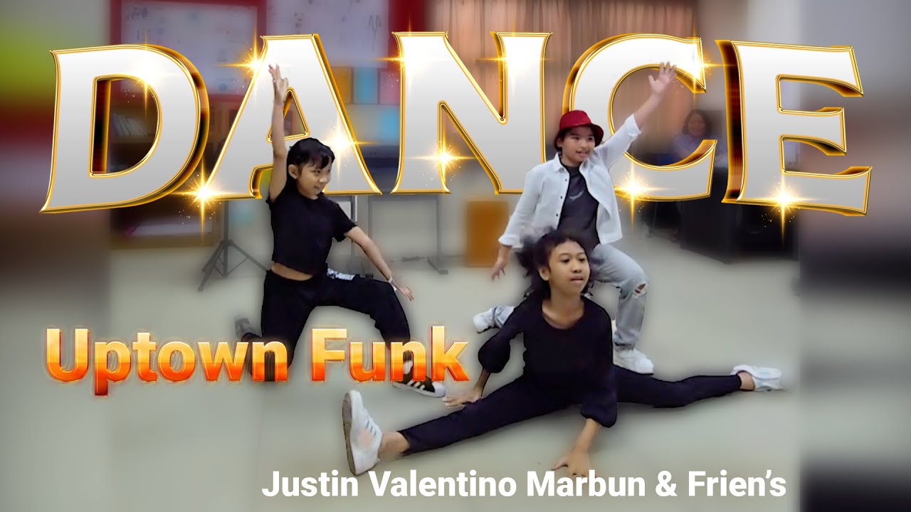 Justin Valentino Marbun Friend S Uptown Funk Dance Youtube