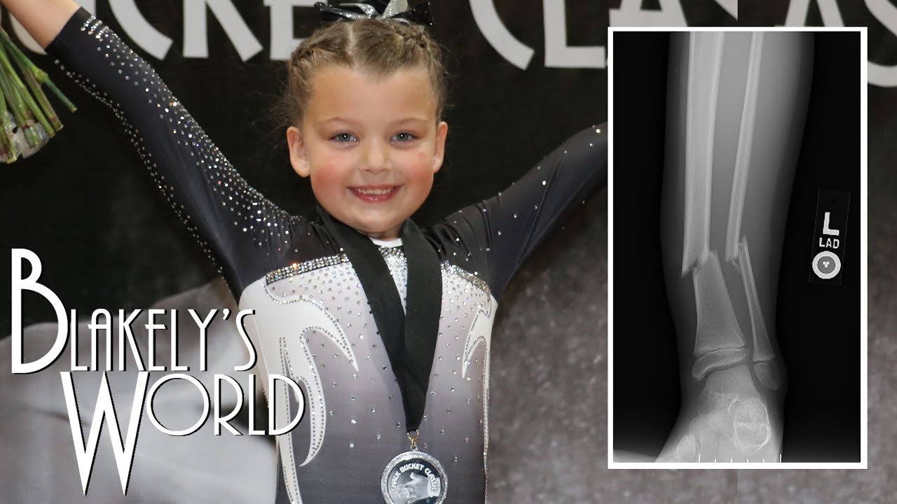 Blakely S First Gymnastics Meet After Broken Leg Blakely Youtube