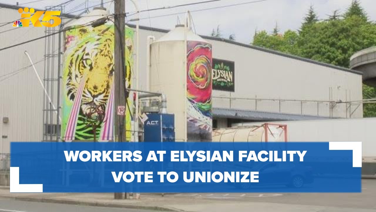 Workers At Elysian Brewing Facility In Seattle S Georgetown