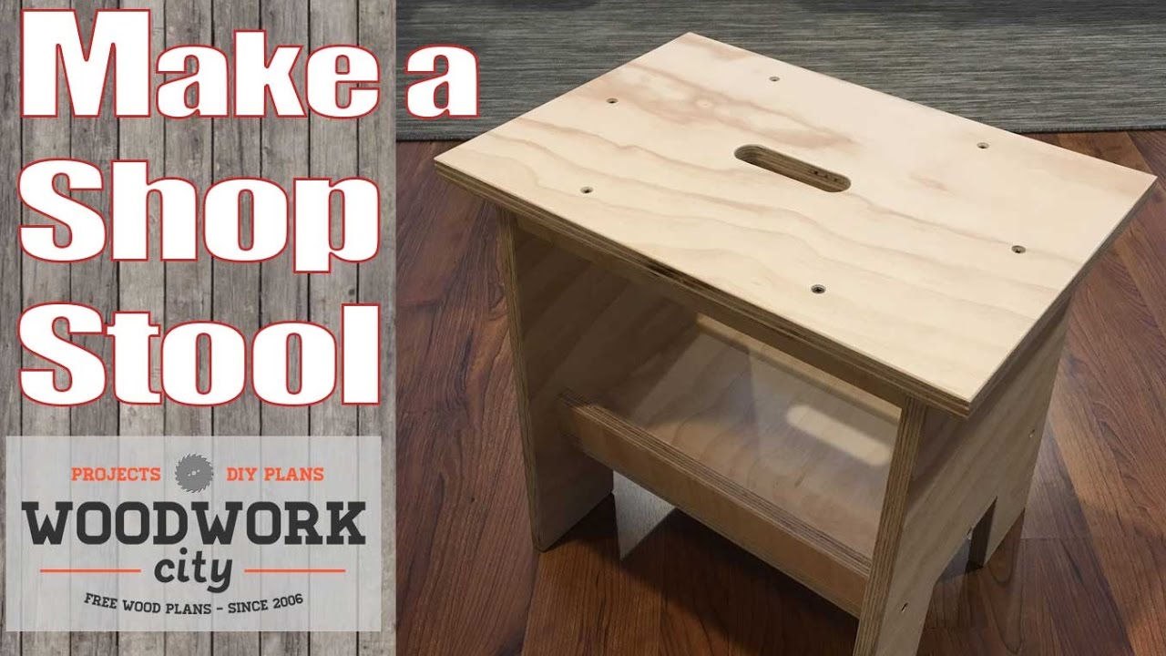 Build A Simple Stool Perfect Stool Bench For The Shop And Home Diy