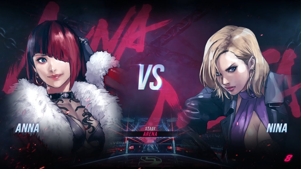 Tekken 8 Anna Vs Nina Ps5 Youtube