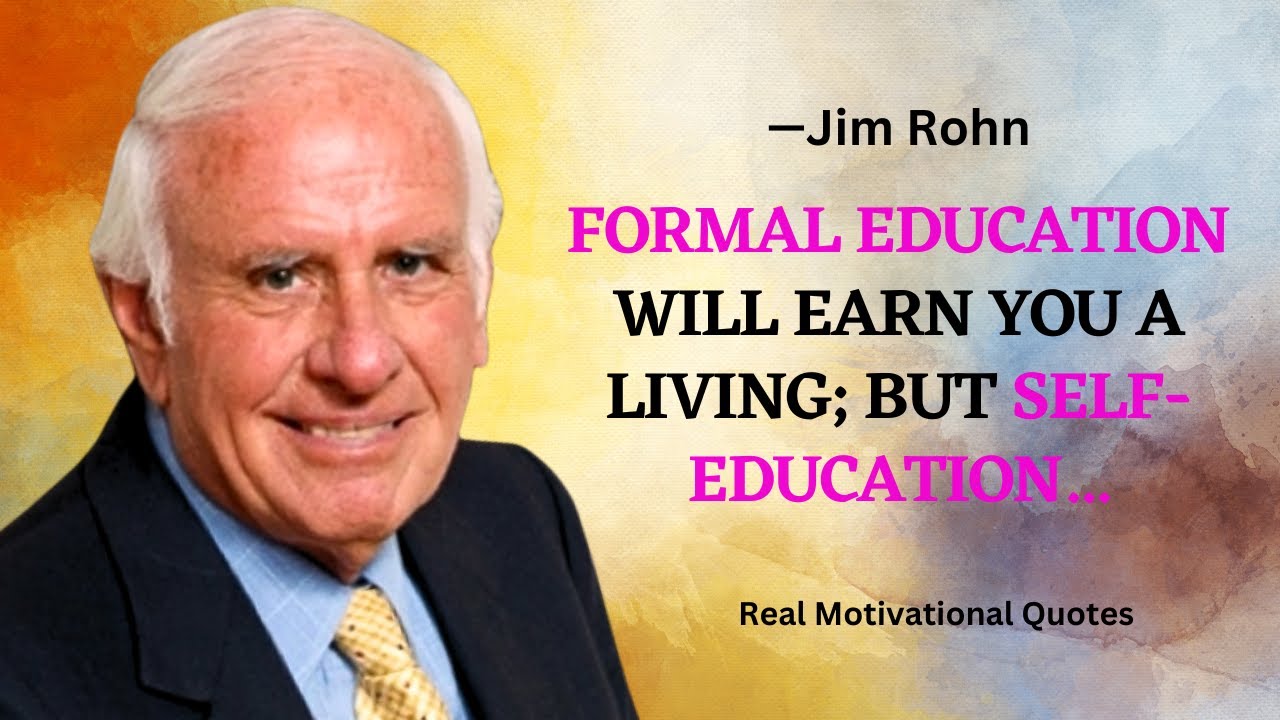 Top 20 Jim Rohn Quotes You Ll Never Forget Real Motivational Quotes