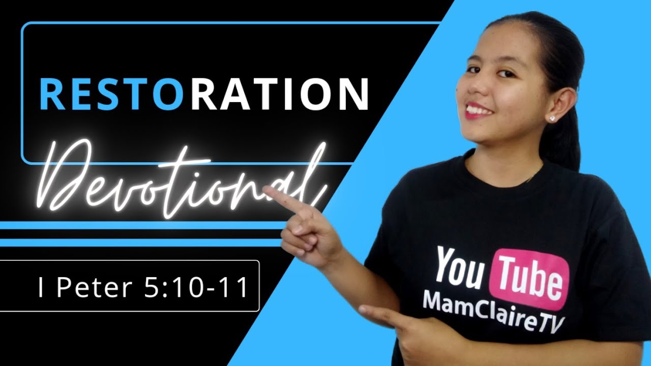 Restoration Daily Devotional Youtube