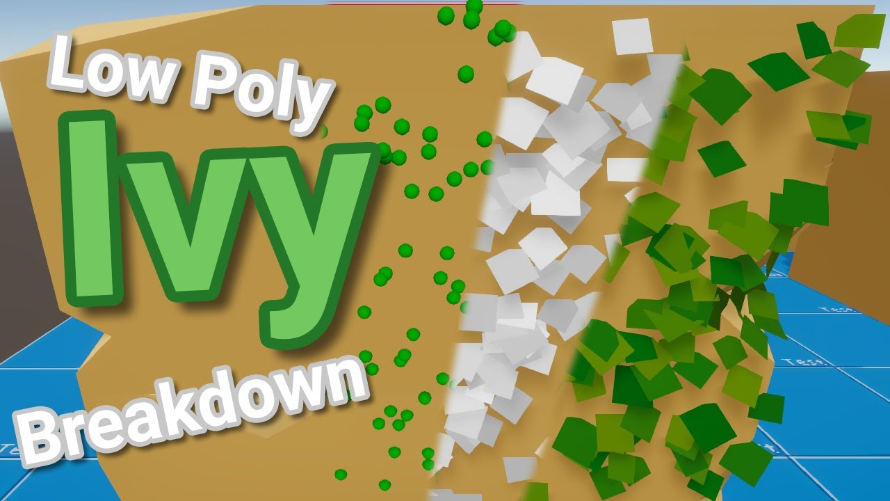 Low Poly Ivy Generation Quick Unity Tutorial Breakdown Youtube