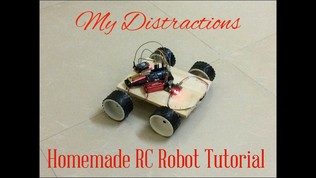 Home Made Rc Robot Tutorial Part Ii Youtube