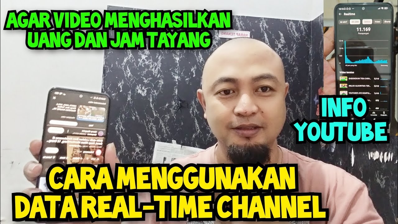 Cara Menggunakan Data Real Time Channel Youtube Agar Penghasilan Naik