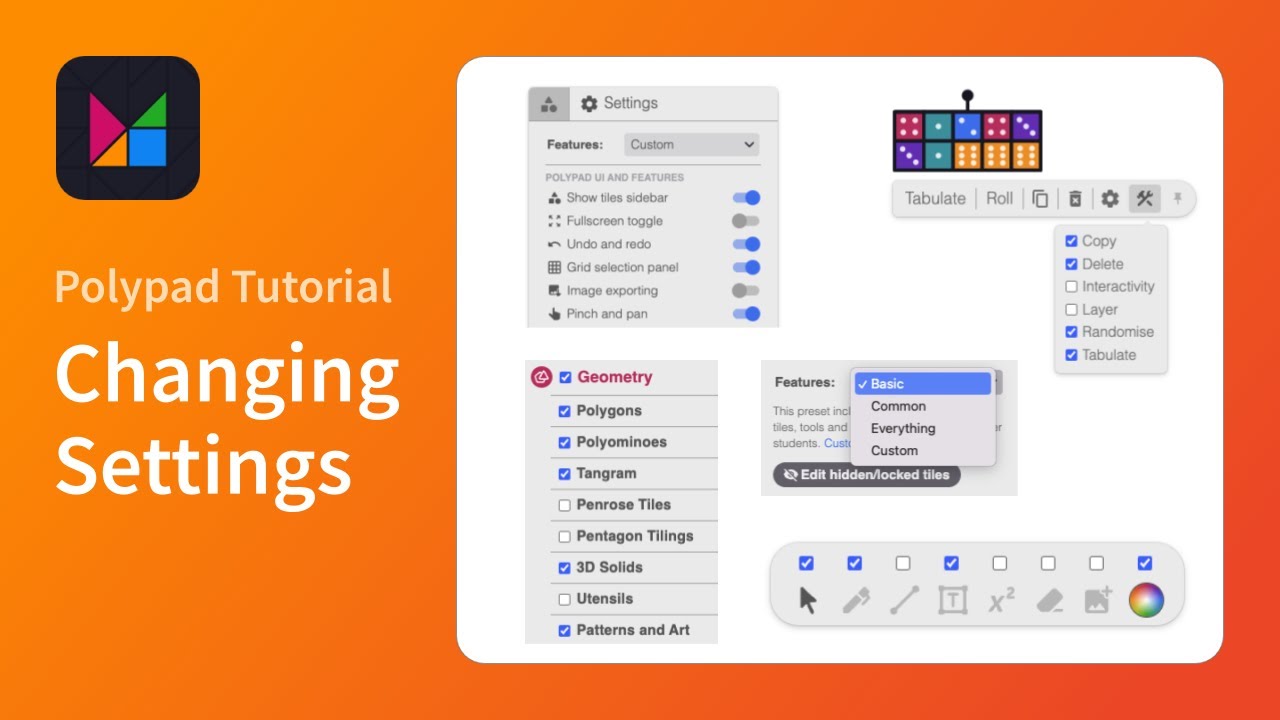 Changing Polypad Settings Youtube