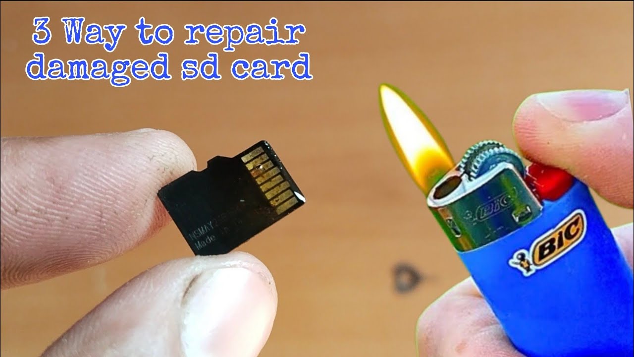 3 Way To Repair Damaged Sd Card Repair A Corrupted Memory Card рџ ї