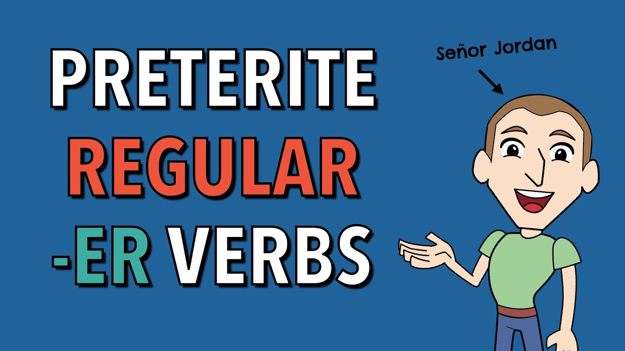 Spanish Bite Regular Er Verbs Preterite Youtube