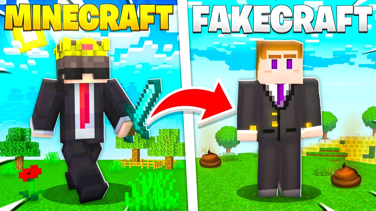 I Played Fake Minecraft Copies Youtube