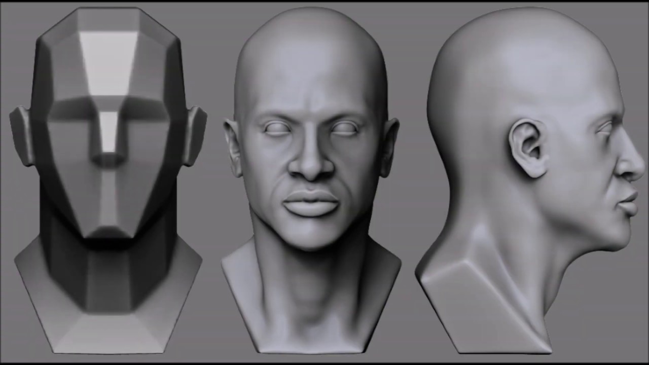 3d Speed Headsculpt Youtube
