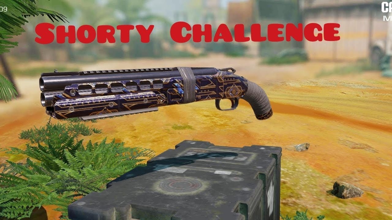Codm Shorty Only Challenge Youtube