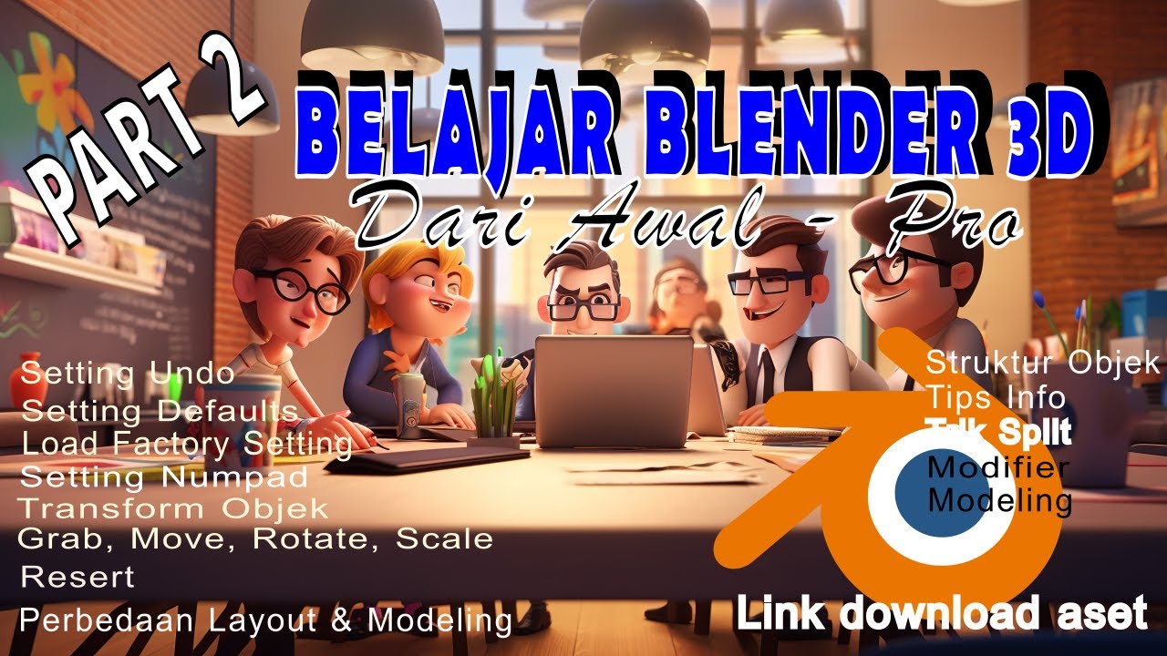 Belajar Blender Part 2 Youtube
