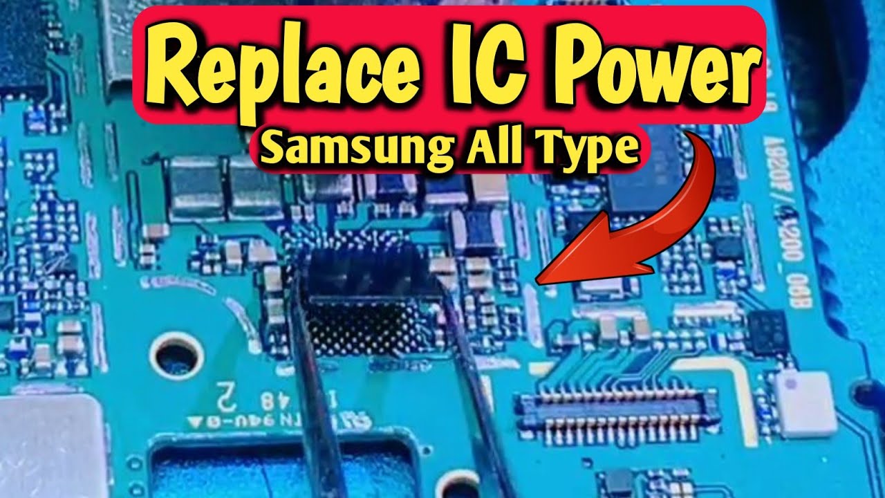 Cara Ganti Ic Power Samsung Youtube