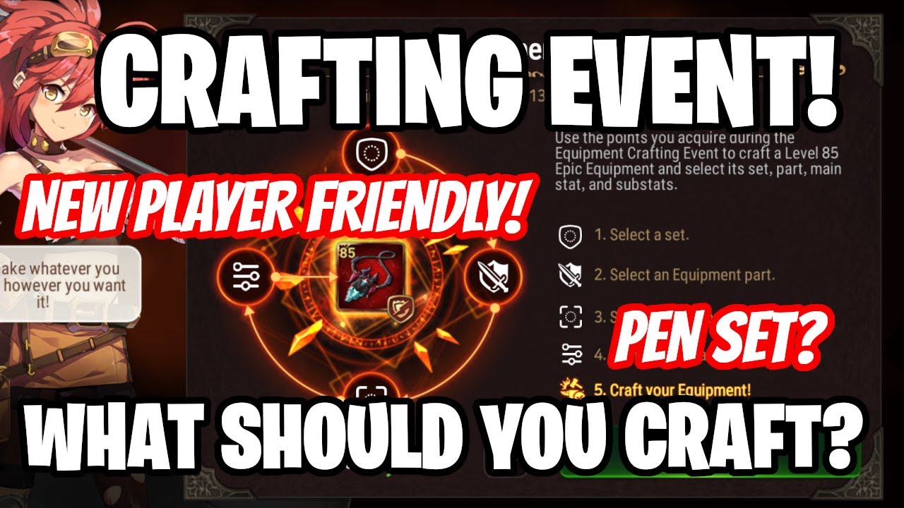 Crafting Event What To Craft Epic Seven Youtube