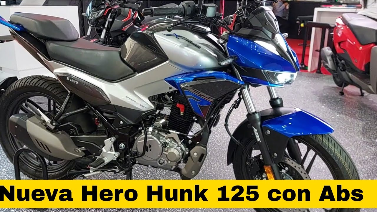 рџ ґhero Hunk 125r Fi Con Abs Ficha Tг Cnica Hero Hunk Nueva Motos