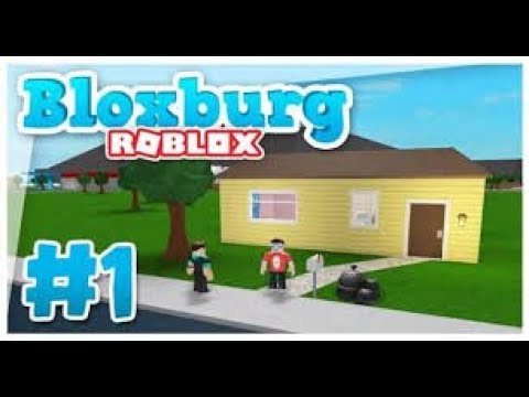 Playing Bloxburg Part 1 Youtube