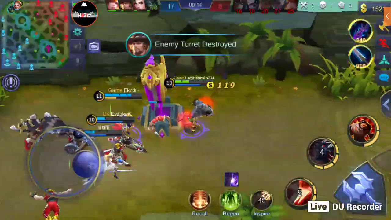 Live Mobile Legend Youtube