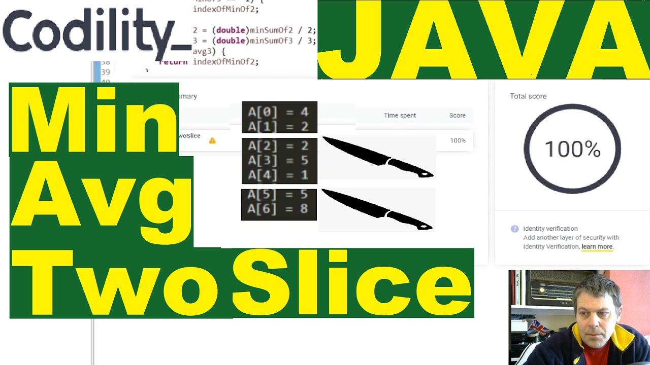 Codility Minavgtwoslice Java Solution Youtube