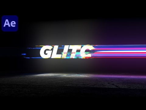 Best Glitch Text Animation In After Effects No Plugins Required