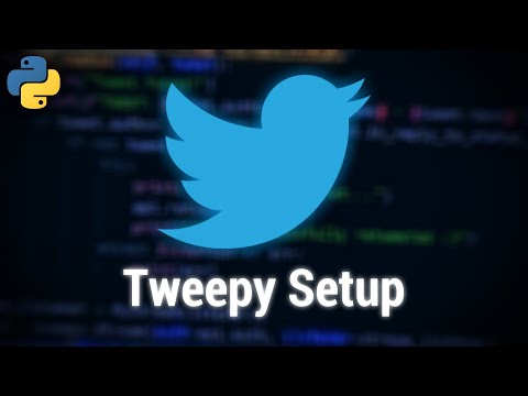 How To Set Up Tweepy Python Youtube