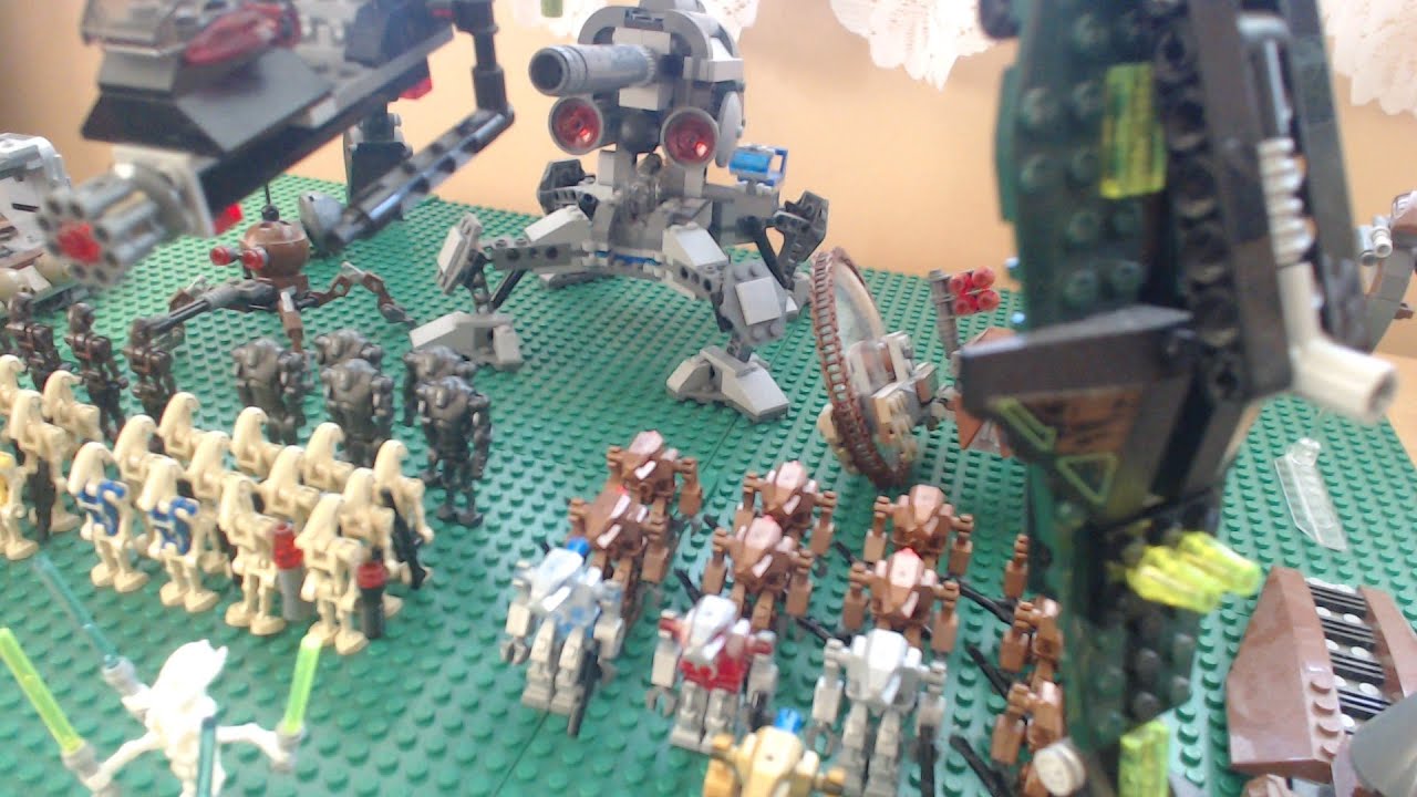 My Lego Star Wars Droid Army Youtube