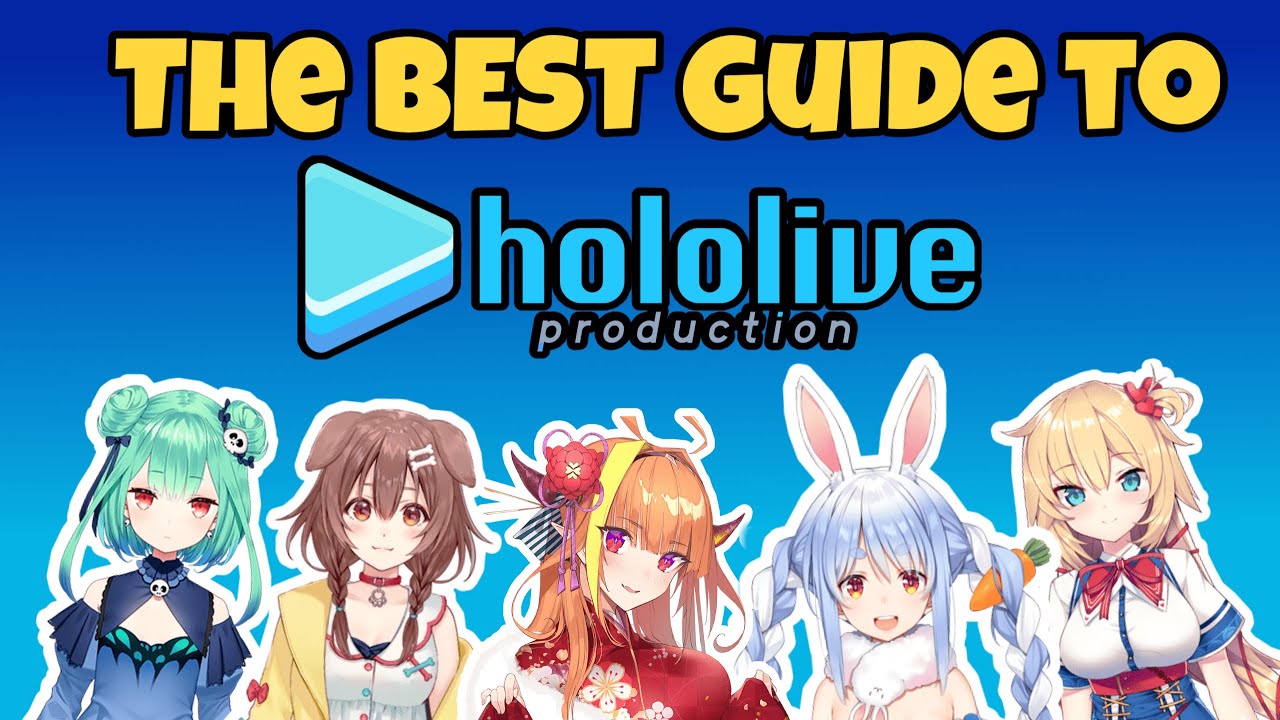 Best Guide To Hololive Youtube