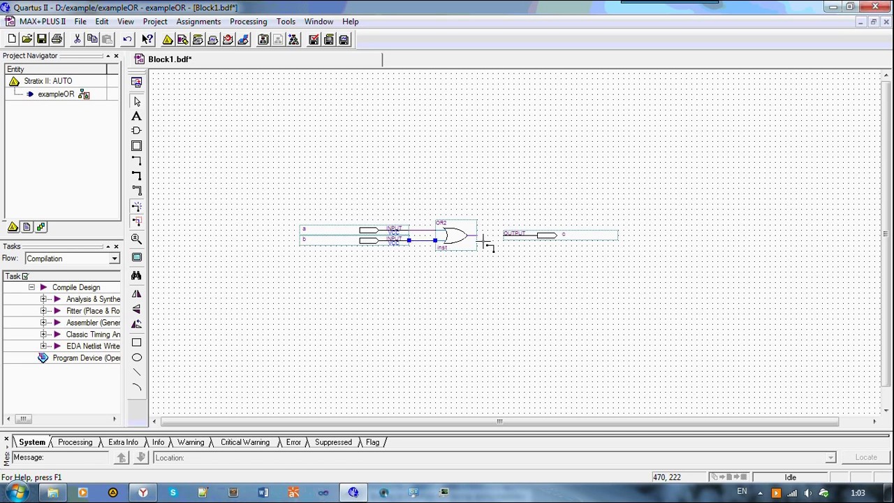 Quartus Ii простейшая схема Youtube