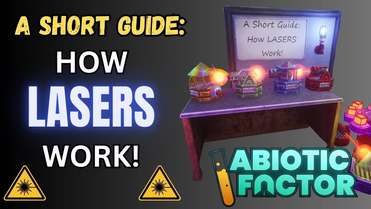 Laser Guide Power Flow Setup How It Works Abiotic Factor Youtube