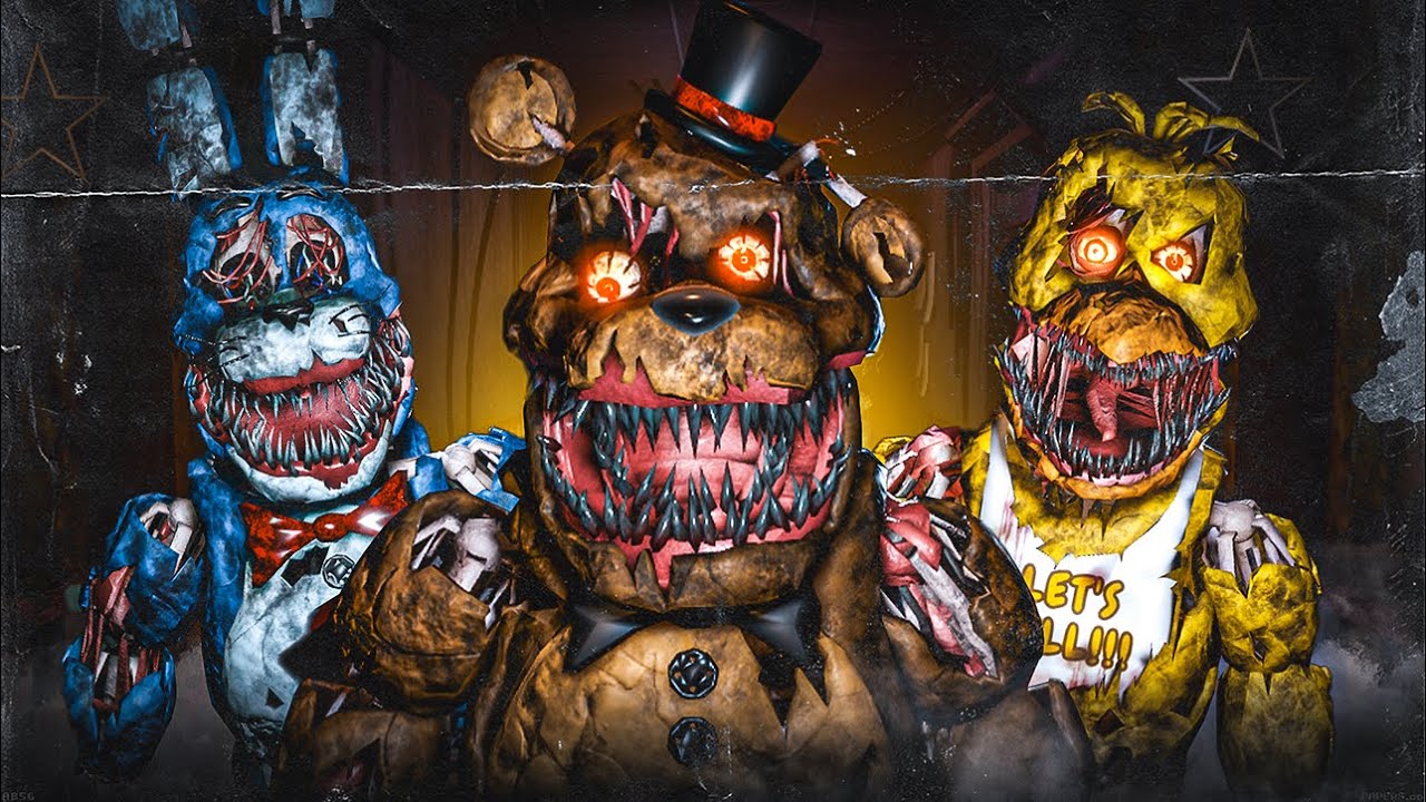 What Are The Demented Fnaf Animatronics Youtube