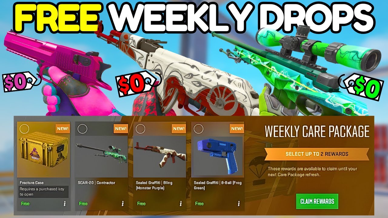 New Cs2 Weekly Drop System Explained Best Case Skin Drops 2025
