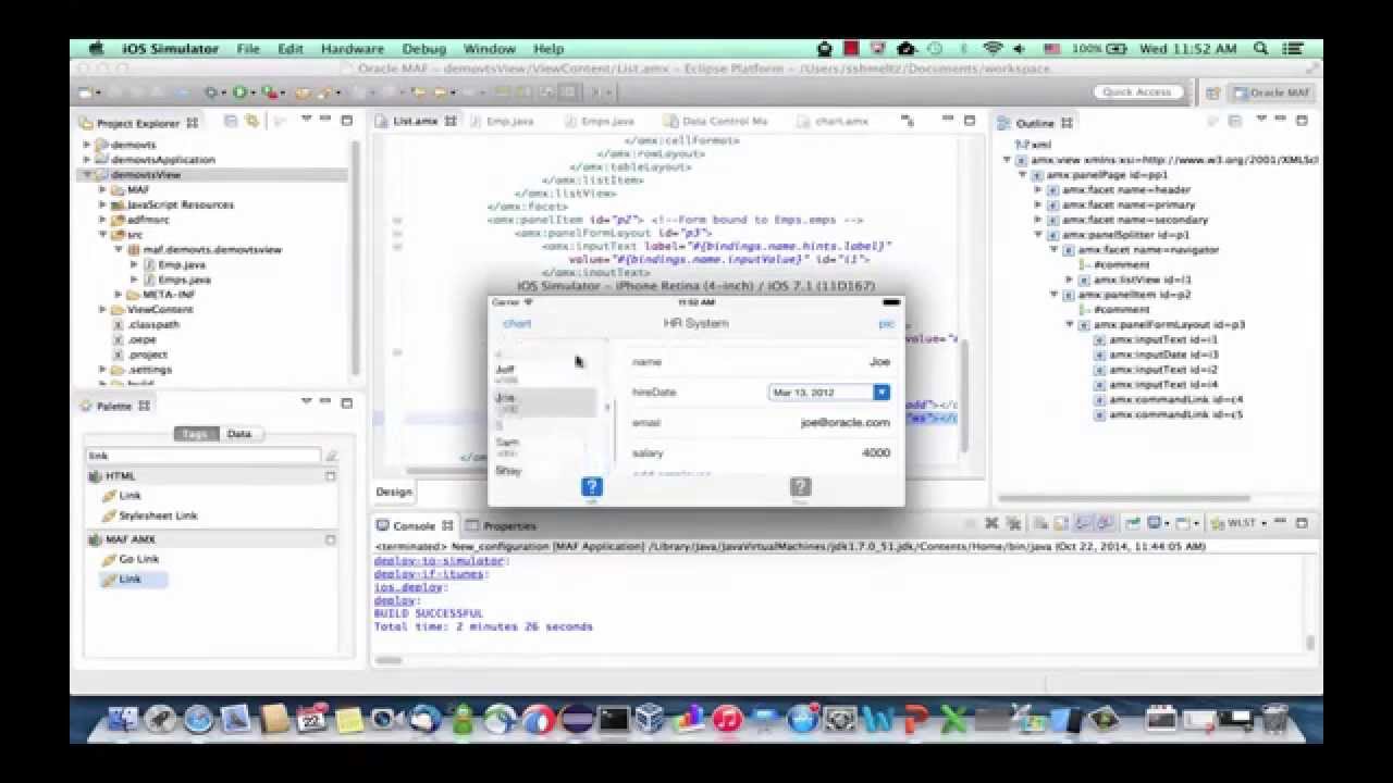 Ios Development With Eclipse And Java Youtube