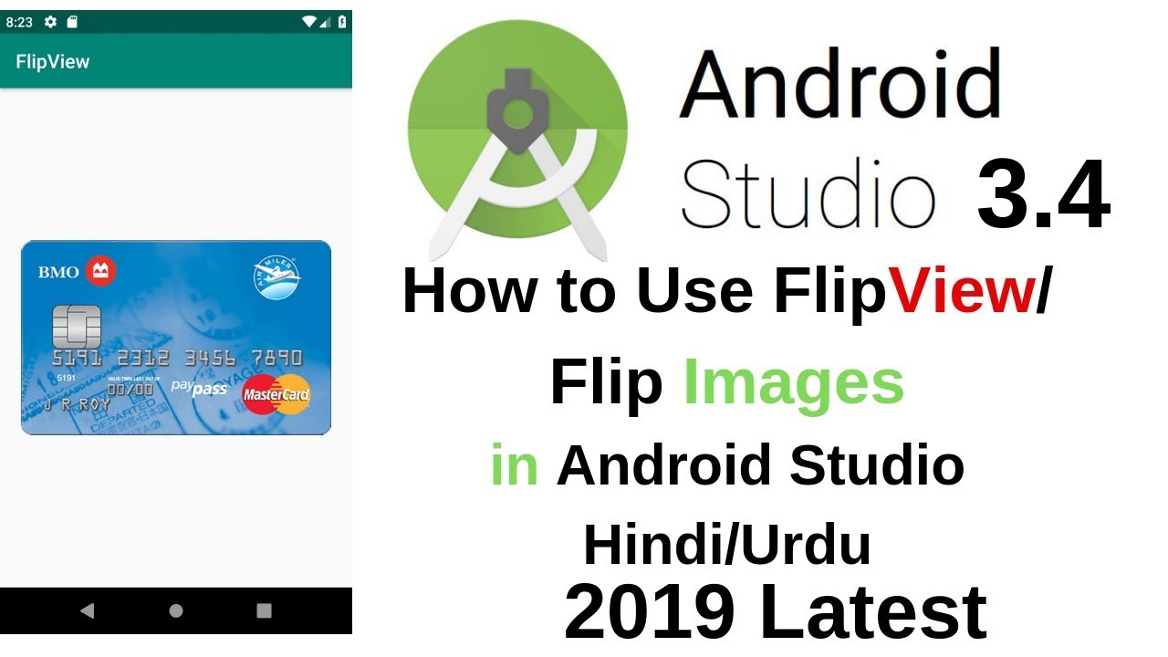 How To Implement Flip View Library Flip Images In Android Studio Hindi