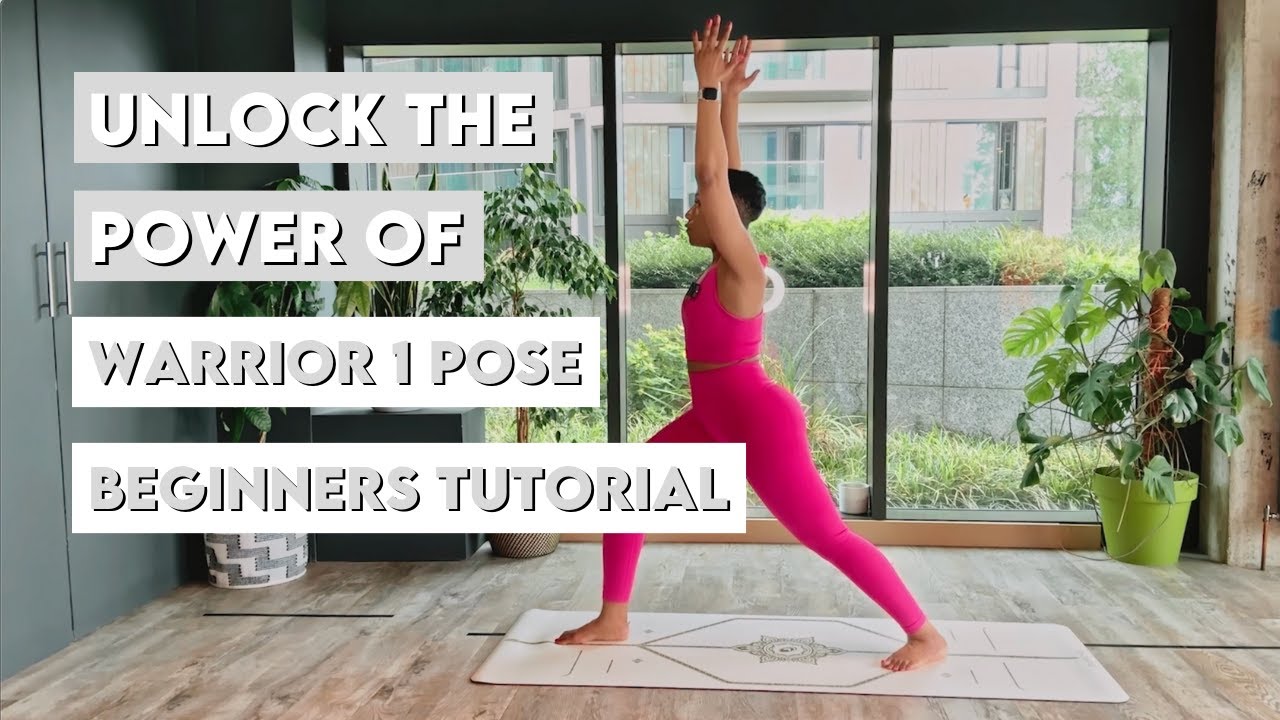 How To Do Warrior I Pose Tutorial For Beginners Youtube