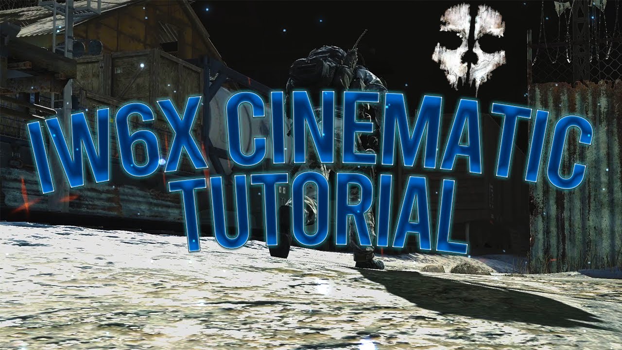 Iw6x Cinematic Tutorial Cod Ghosts Youtube