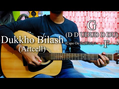 Dukkho Bilash Artcell Anushilon Guitar Chords Lesson Cover