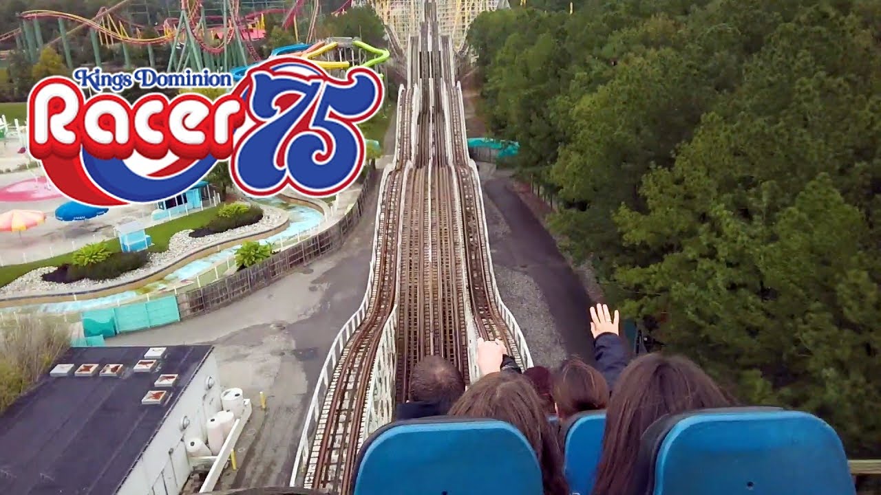 2018 Racer 75 Aka Rebel Yell Wooden Roller Coaster On Ride Hd Pov Kings