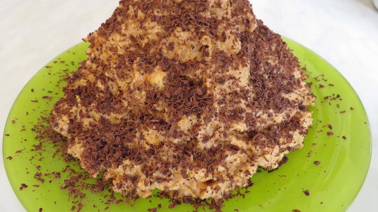 An Anthill Cake Without Baking 10 Minutes And The Cake Is Ready торт