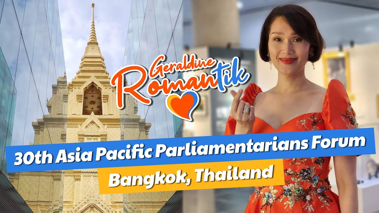 30th Asia Pacific Parliamentarians Forum In Bangkok Thailand Youtube