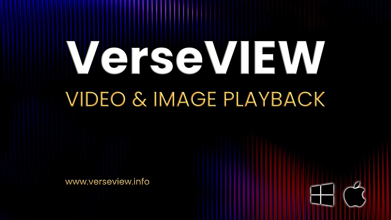Video And Image Playback Feature Verseview 10 Youtube
