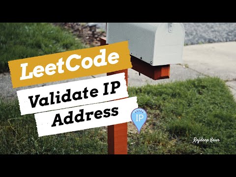 468 Validate Ip Address June Leetcode Challenge Youtube