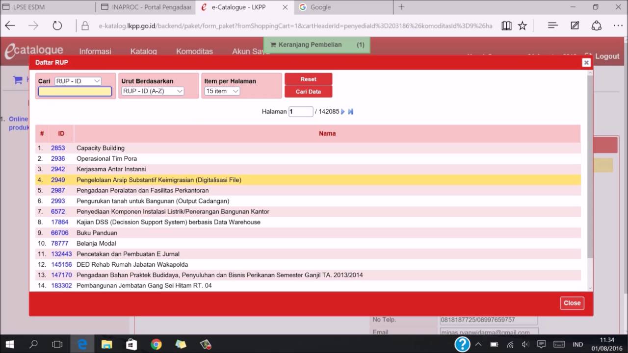 Tutorial E Katalog Youtube