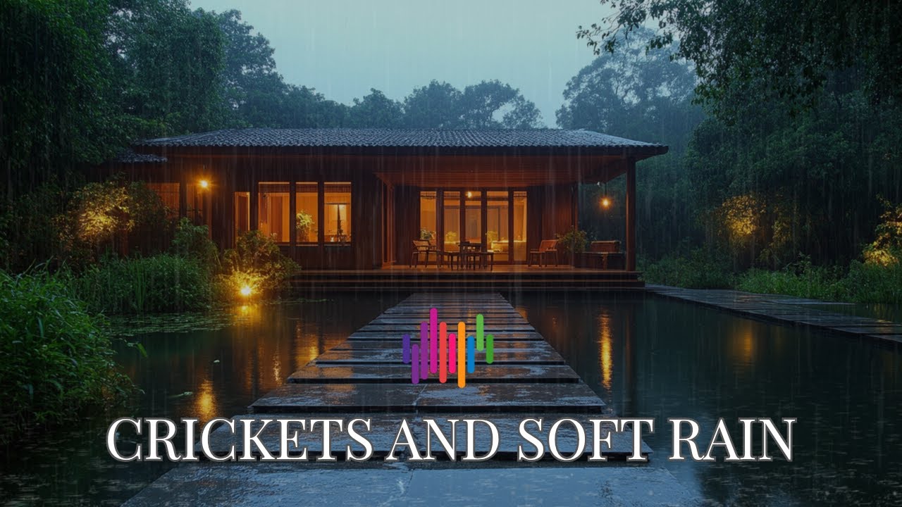 Cozy Cabin Rain Ambience At Midnightрџњ пёџрџњіrelaxing Thunderstorm Forest