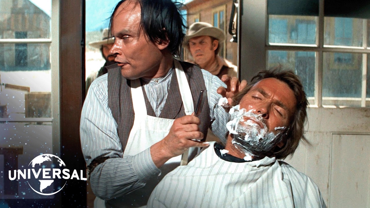 High Plains Drifter The Stranger S Iconic Barber Shop Showdown Clint